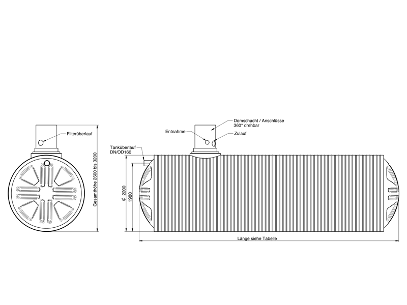 Retentionsanlage mit POSEIDON XXL & Pumpe | Geoplast