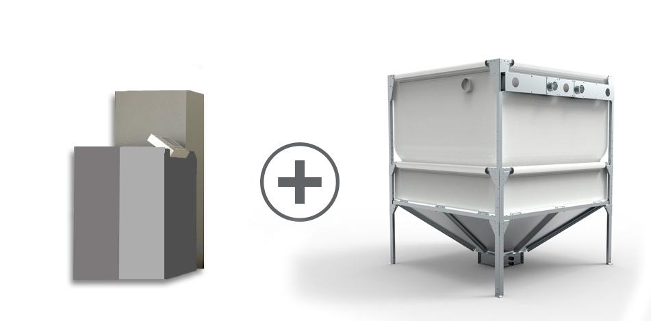GEObox mit Wolf | Geoplast